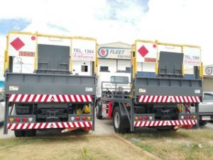 FLEET Tail Lift for Gas Delivery - FLEET ENGINEERING